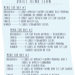 Meal Plans Archives - Baby Foode