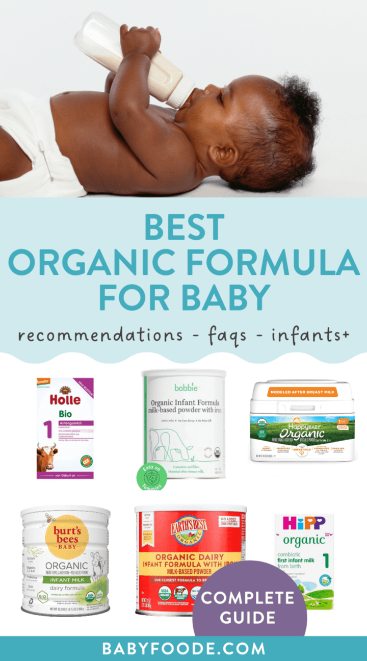 Guide to the Best Organic Baby Formula 2022 (pros + cons) | Baby Foode