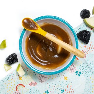 Pears + Prunes + Cloves Baby Puree (Constipation Cure) - Baby Foode
