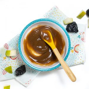 Pears + Prunes + Cloves Baby Puree (Constipation Cure) - Baby Foode