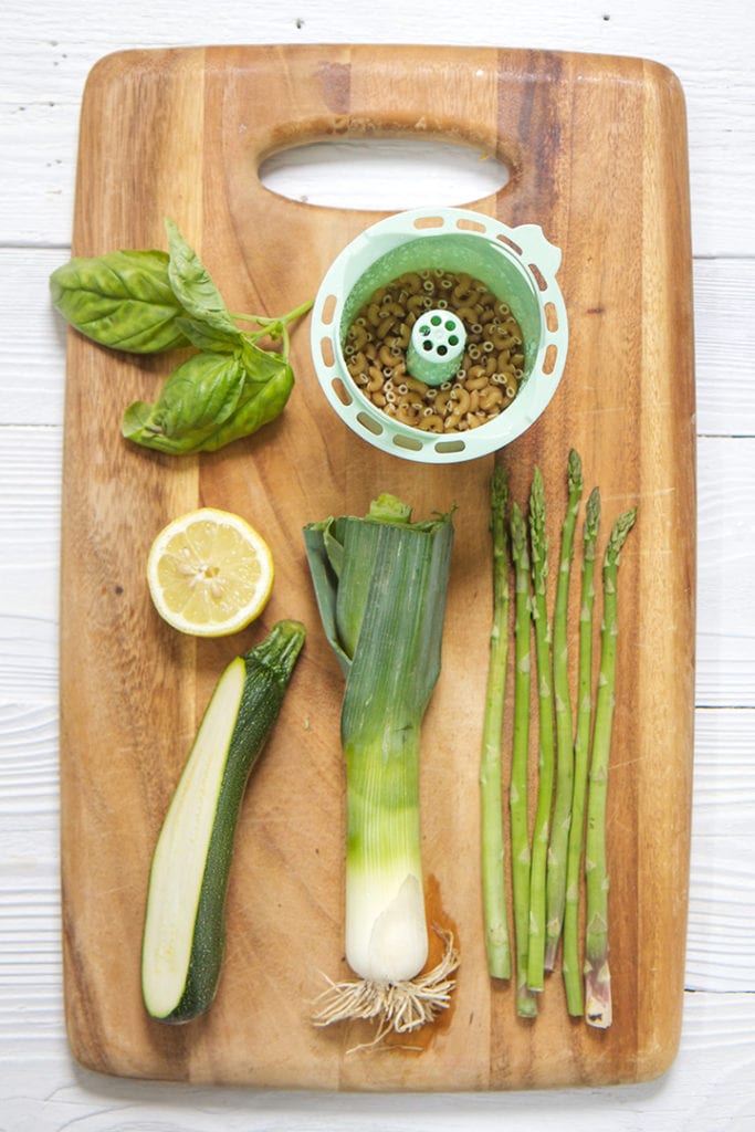 Chunky Summer Veggie Pasta for Baby + Toddler (BLW) - Baby Foode