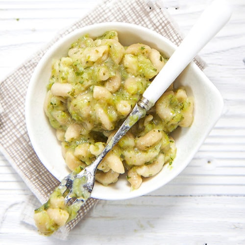 Chunky Summer Veggie Pasta for Baby + Toddler (BLW) - Baby Foode