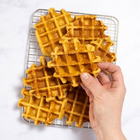 5-Star Sweet Potato Waffles for Babies & Toddlers | Baby Foode