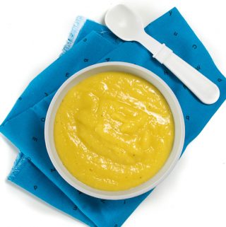 Creamy Mango-licious Baby Food Puree (Stage One) | Baby Foode