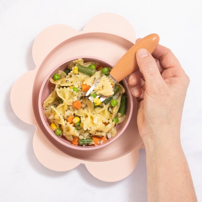 Easy-Peasy 5 Veggie Baby Pasta (for kids, too!) | Baby Foode