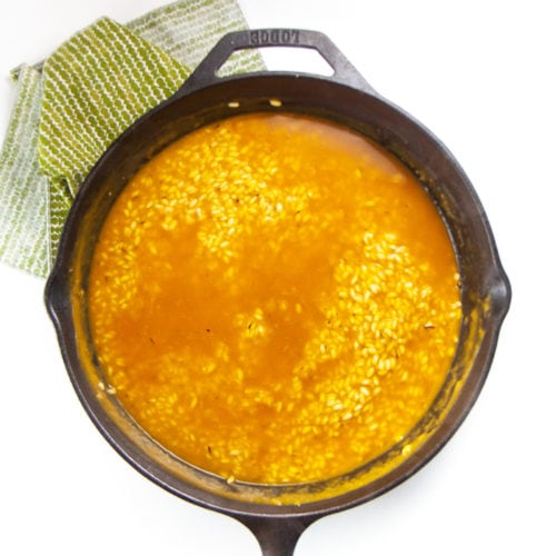 Kid-Friendly Pumpkin Risotto (1 meal for the entire family!) - Baby Foode