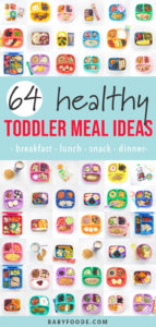 64 Toddler Meal Ideas (great for 2-5 year olds!) | Baby Foode