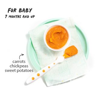 Veggie Hummus for Baby + Toddler (Grows with Baby!) - Baby Foode