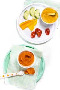 Veggie Hummus for Baby + Toddler (Grows with Baby!) - Baby Foode