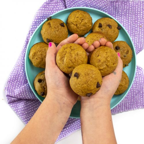 Super Moist 20-Minute Pumpkin Mini Muffins for Toddler + Kids | Baby Foode