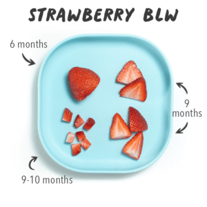 Swoon-Worthy Strawberry Baby Food (puree & baby-led weaning) | Baby Foode