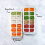 6-9 Month Old Baby Food Puree Menu (FREE Printable) | Baby Foode