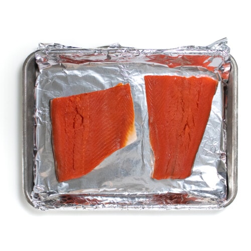 Roasted Salmon with Paprika Baby Food (puree or BLW) | Baby Foode