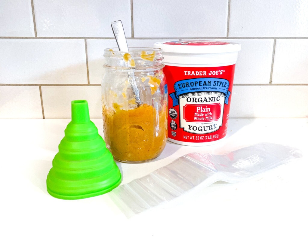 Homemade Yogurt Tubes & Pouches ( 5 minutes) | Baby Foode