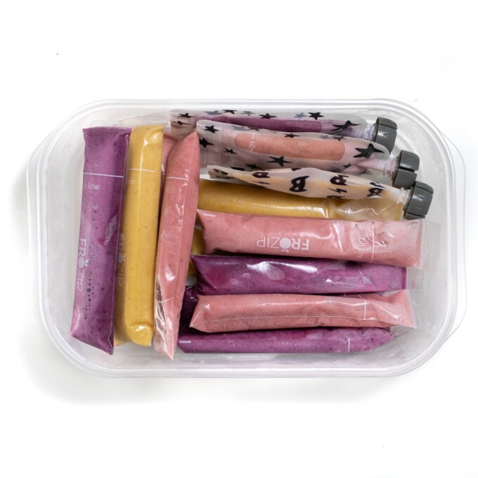Kid-Requested Yogurt Tubes & Pouches ( 5 minutes) | Baby Foode