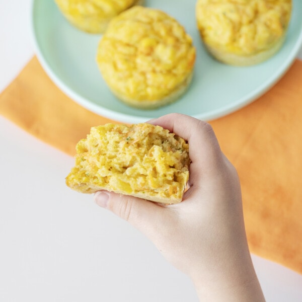 Kid-Requested Easy Cheesy Veggie Muffins | Baby Foode