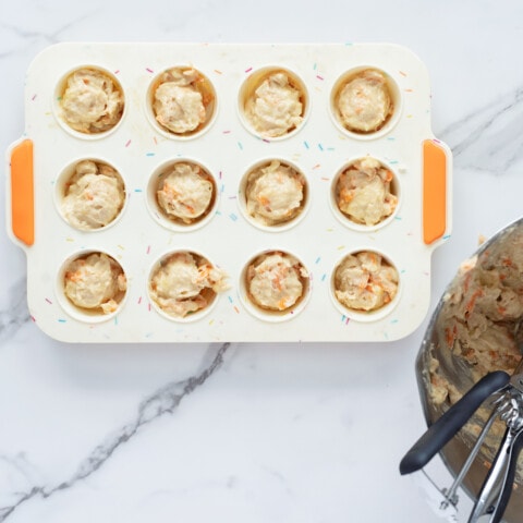 The Perfect ABC Muffins for Baby & Toddlers (apple, banana and carrots ...