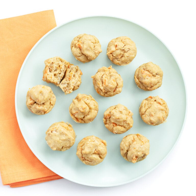 The Perfect ABC Muffins for Baby & Toddlers (apple, banana and carrots ...