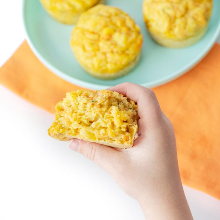Quick Veggie-Loaded Muffins for Toddlers & Kids | Baby Foode
