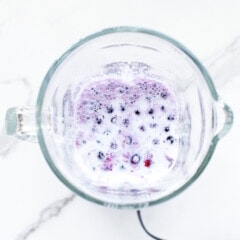 The Best Homemade Blueberry Milk (3 Minutes) | Baby Foode