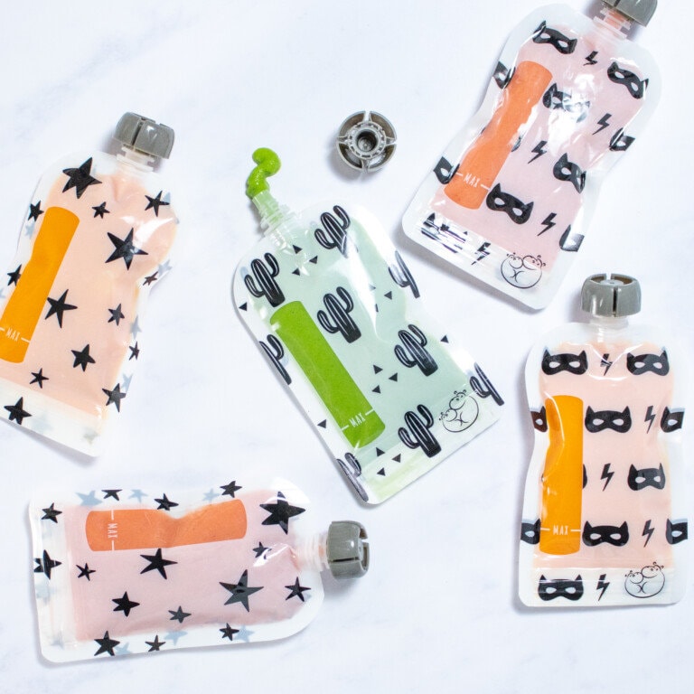 Homemade Baby Food Pouches (Guide, Recipes & Tips!) | Baby Foode