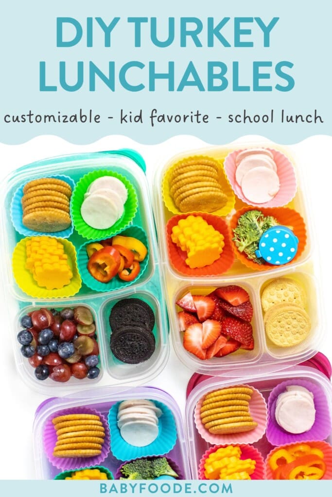DIY Turkey Lunchables (5-Minutes) | Baby Foode