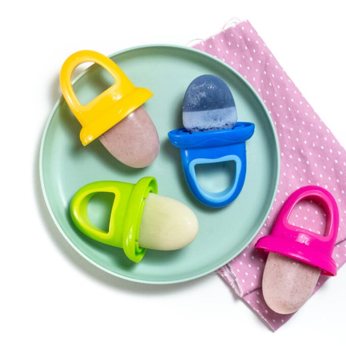 Breast Milk Popsicles (great for teething!) | Baby Foode