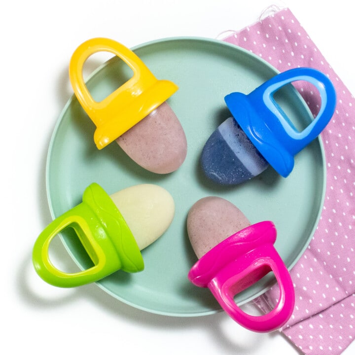 Breast Milk Popsicles (great for teething!) | Baby Foode