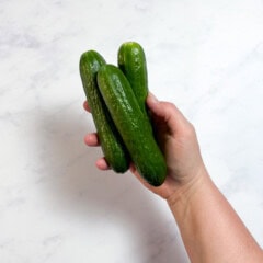 Easy Cucumber Baby Food (puree & baby-led weaning) | Baby Foode