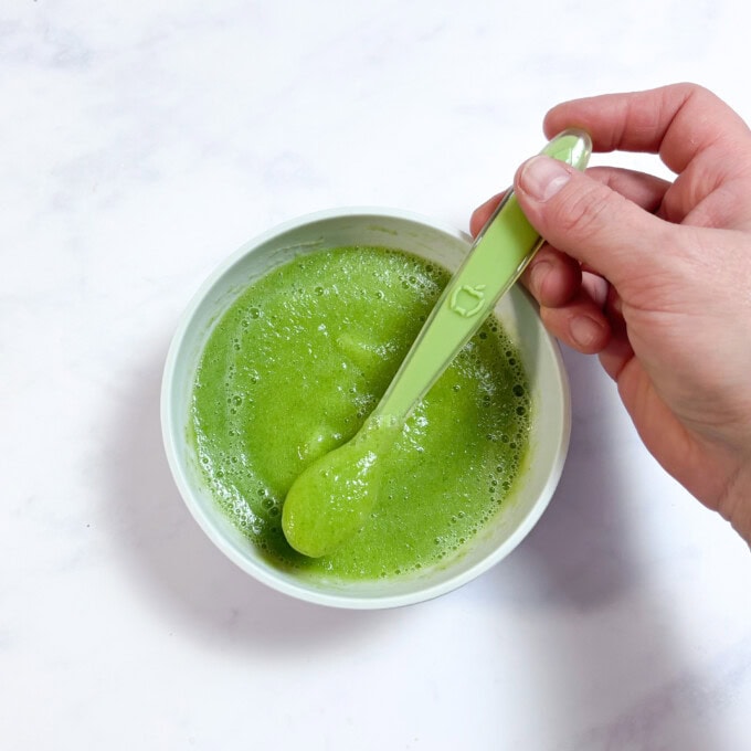 Easy Cucumber Baby Food (puree & baby-led weaning) | Baby Foode