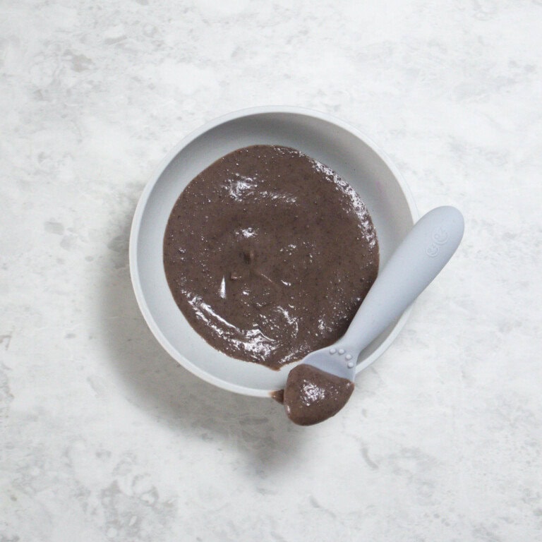 Black Bean & Cumin Baby Food (Puree & BLW) | Baby Foode